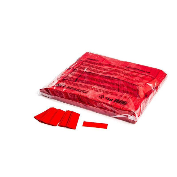 Red Paper Confetti Rectangles 17x55mm 1KG | SpecialFX Australia – King ...