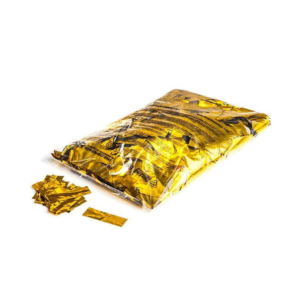 Gold Metallic Confetti Rectangles 17x55mm 1KG | King Confetti